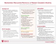 Neutropenic Precaution Protocol At Primary Children's Hospital | Eccles ...