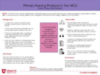 Primary Nursing Protocol in the NICU | Eccles Health Sciences Library ...