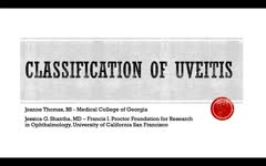 Classification of Uveitis | Eccles Health Sciences Library | J. Willard ...