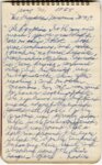 Handwritten pages in notebook, 1958 | University of Utah Marriott ...